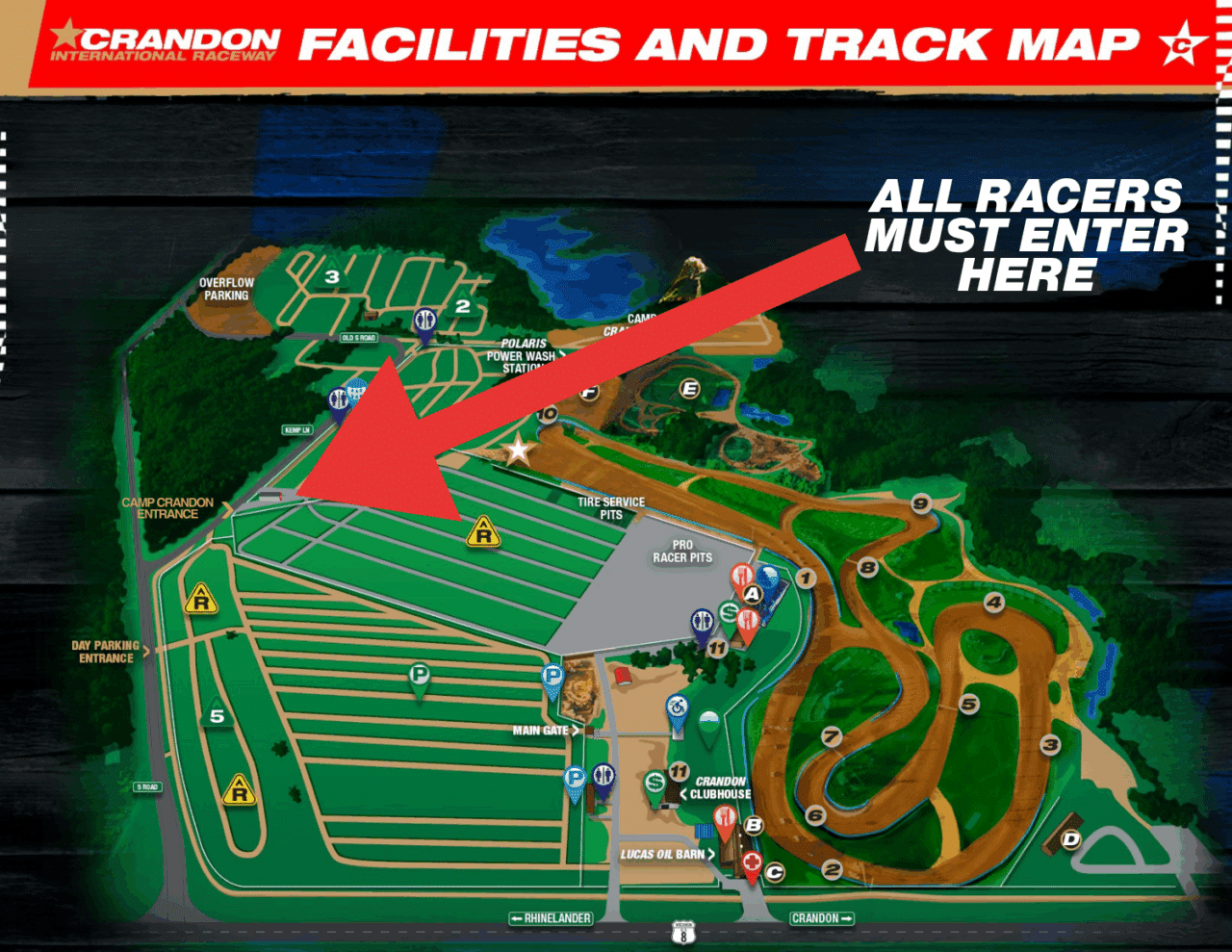 Racers at Crandon International Raceway | Crandon, WI