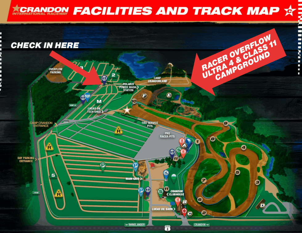 Racers at Crandon International Raceway | Crandon, WI